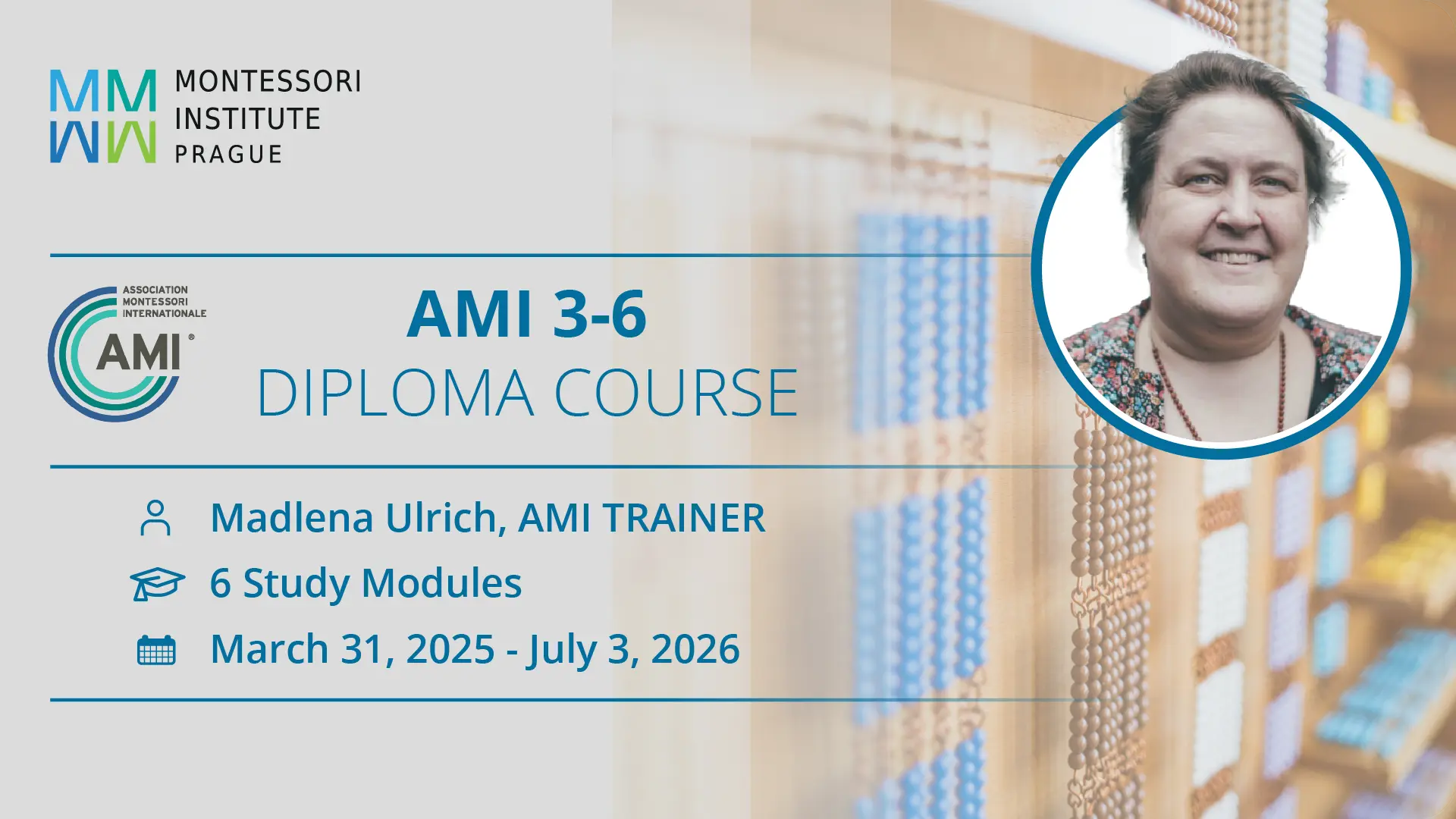 AMI 3-6 Diploma Course