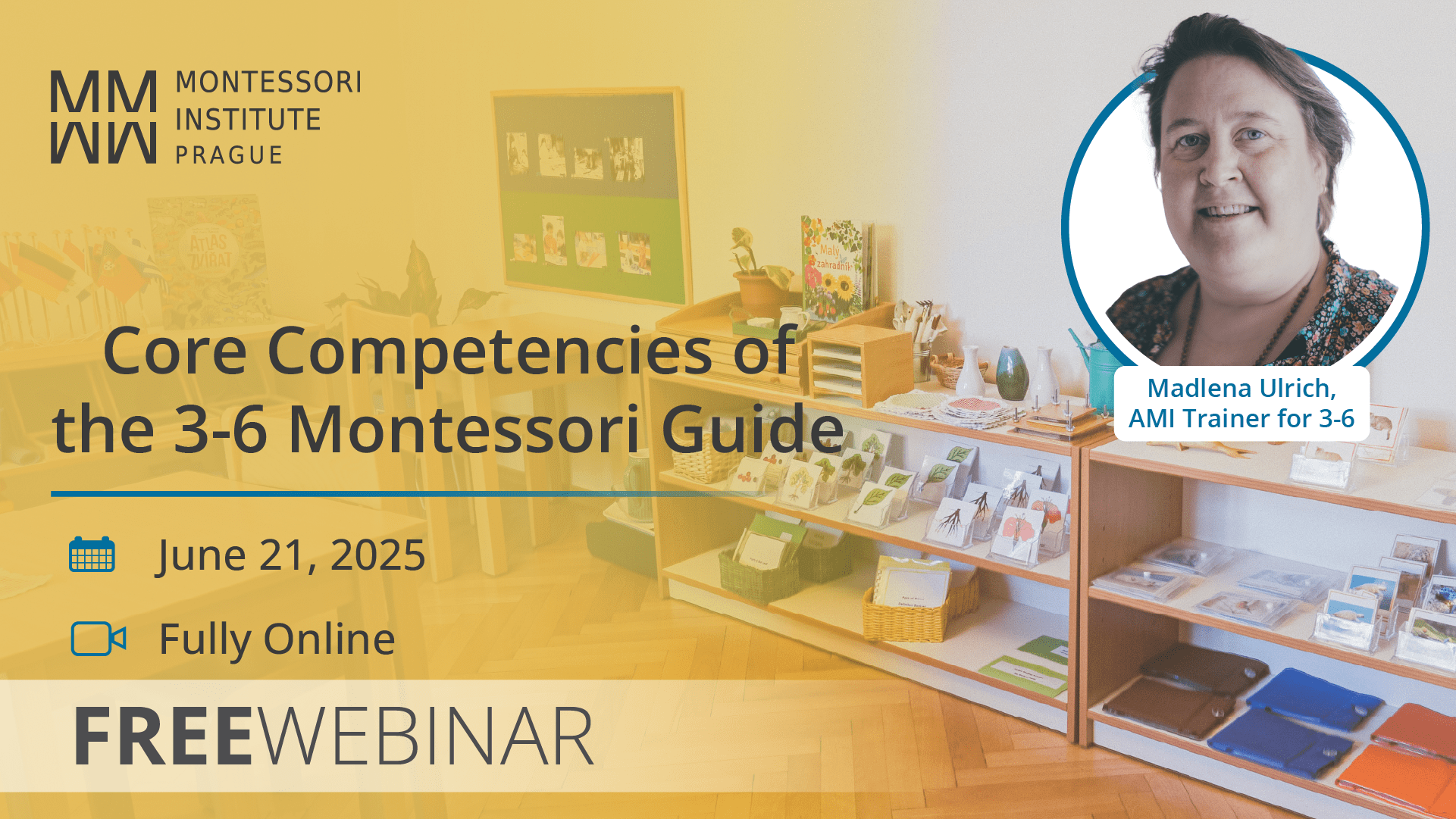 Free Webinar: Core Competencies of the 3-6 Montessori Guide